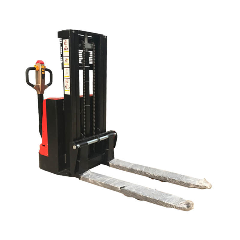 Battery operated walkie behind pallet stacker forklift for sale