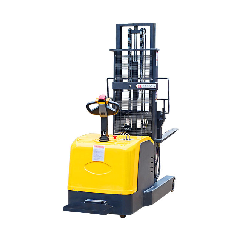 electric lift stacker, powered pallet stacker, full electric stacker