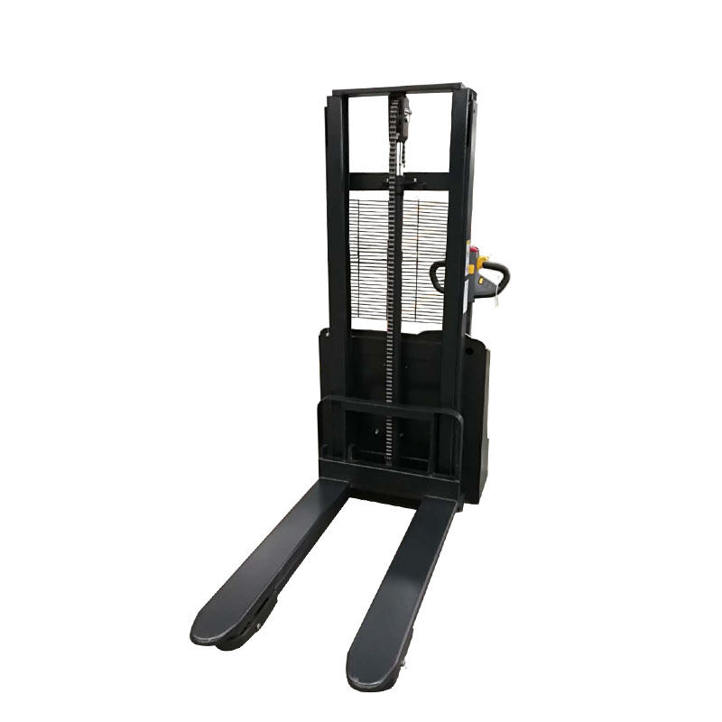 walkie stacker forklift, powered pallet stacker, full electric stacker