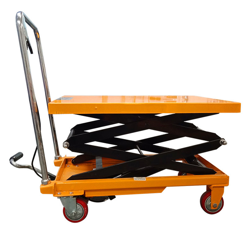 pallet lift table with rollers, mini scissor lift table, hydraulic ...