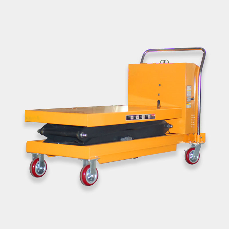 battery operated scissor lift table , pallet lift table with rollers ...