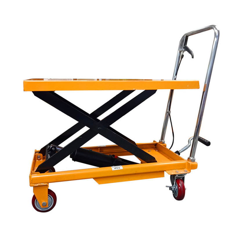 double scissor lift table, portable hydraulic lift, small hydraulic lift