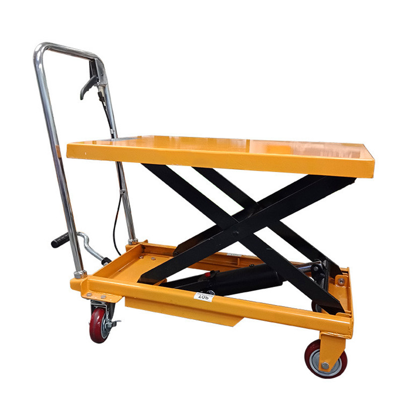 double scissor lift table, portable hydraulic lift, small hydraulic lift
